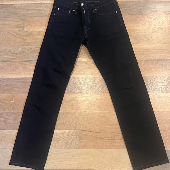 Levi's | Jeans | Mens Levis Black Jeans 3 By 32 Straight Fit | Poshmark